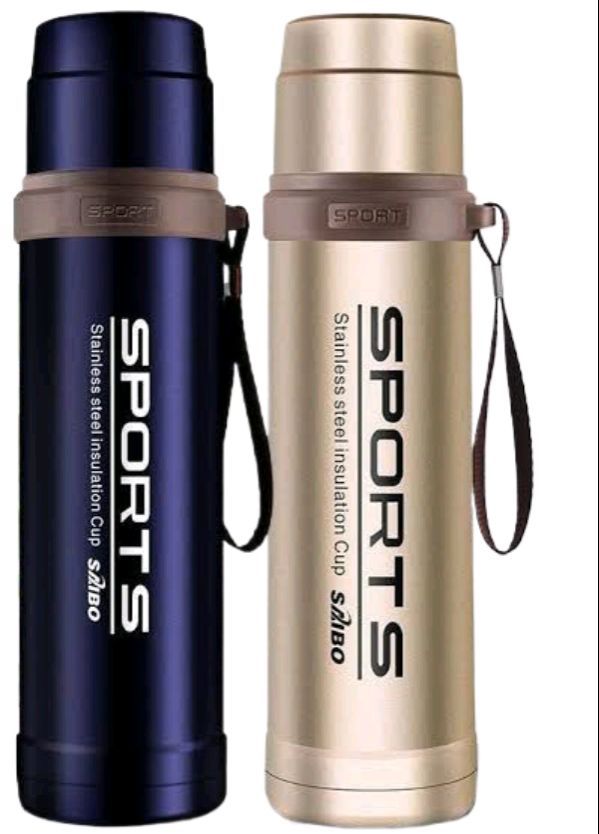 750ml Stainless Steel Sports Bottle | Hot & Cool Vaccum Thermos ...