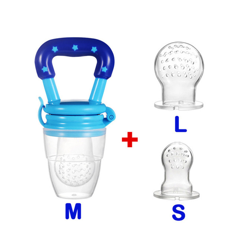 3 In 1 Baby Nipple Fresh Food Fruit Milk Feeding Bottles Nibbler Learn Feeding Drinking Water ...