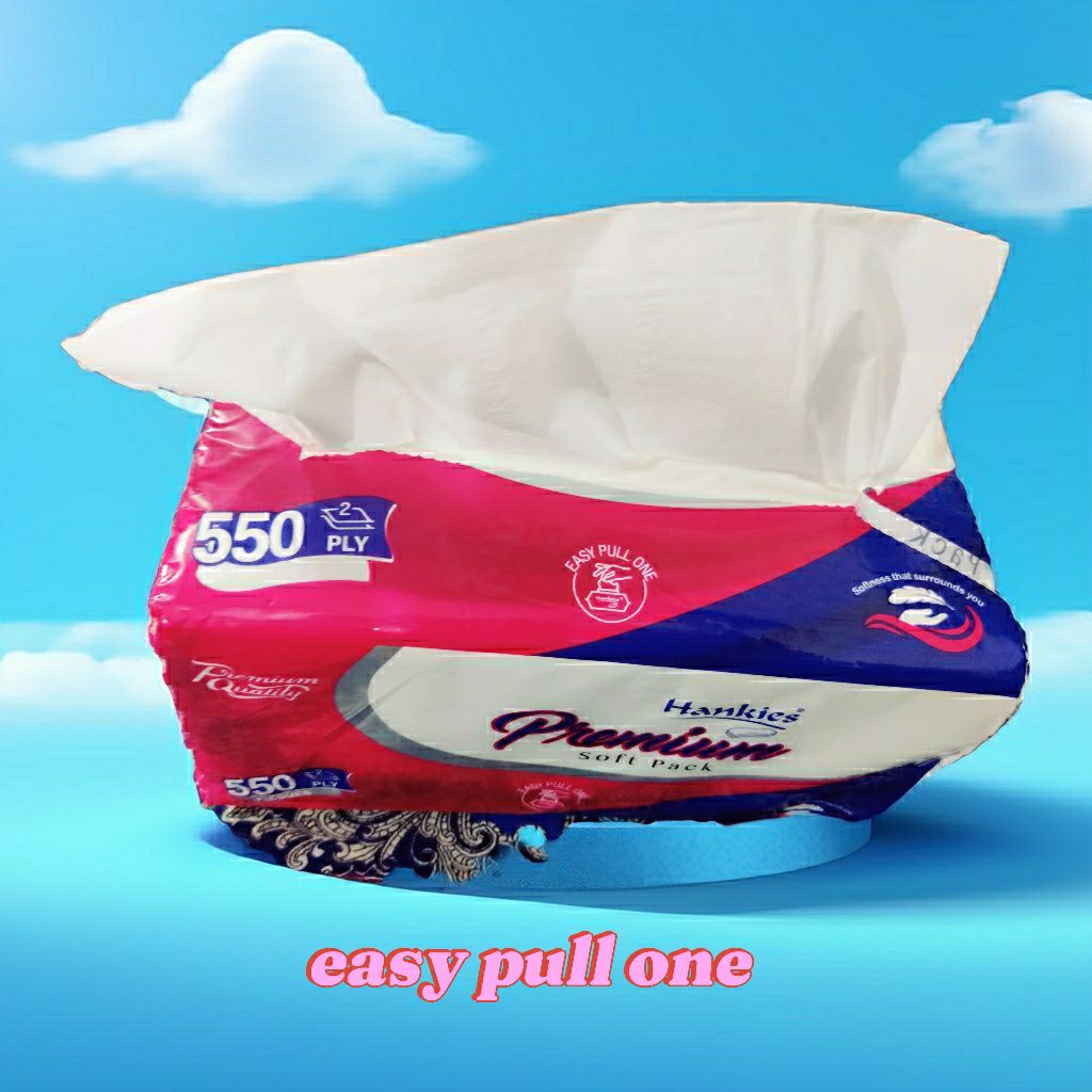 Premium tissue paper,hankies 550 tissues,2ply soft pack,super soft ...