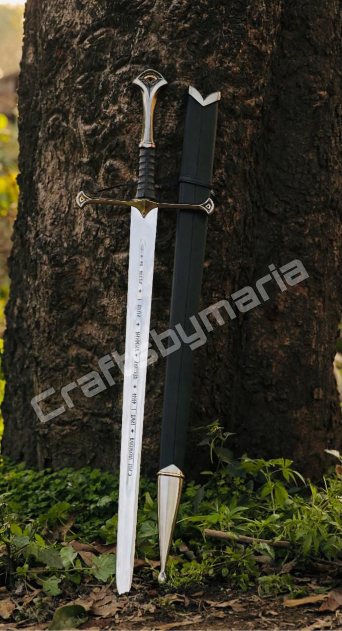 Handmade Anduril stainless steel sword Replica sword | Daraz.pk