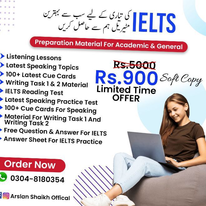 IELTS easy preparation material academic & general training get your ...