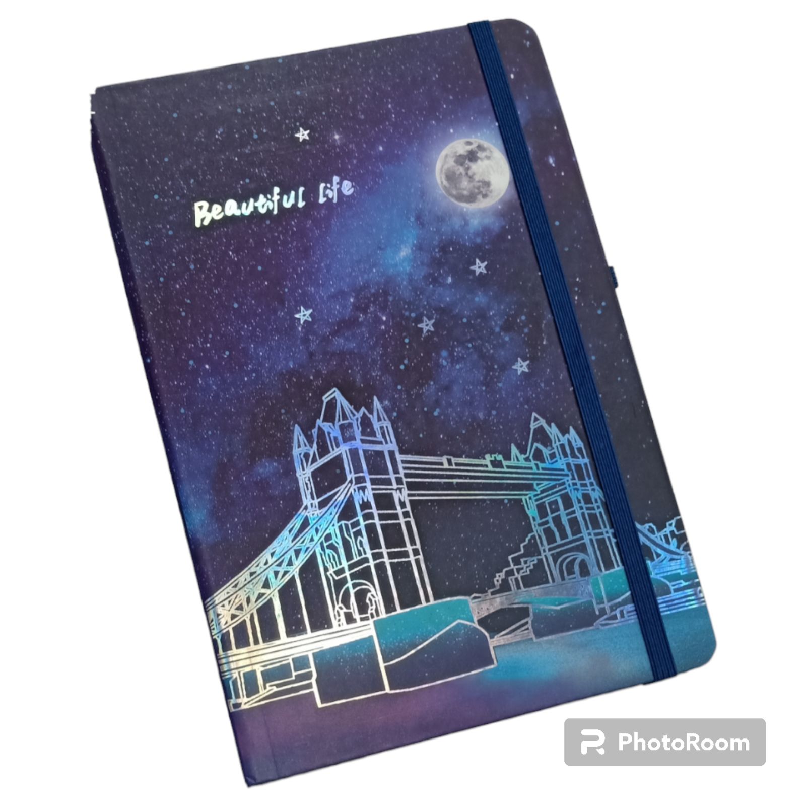 hardcover notebooks for girls foil cover with grip off white lining ...