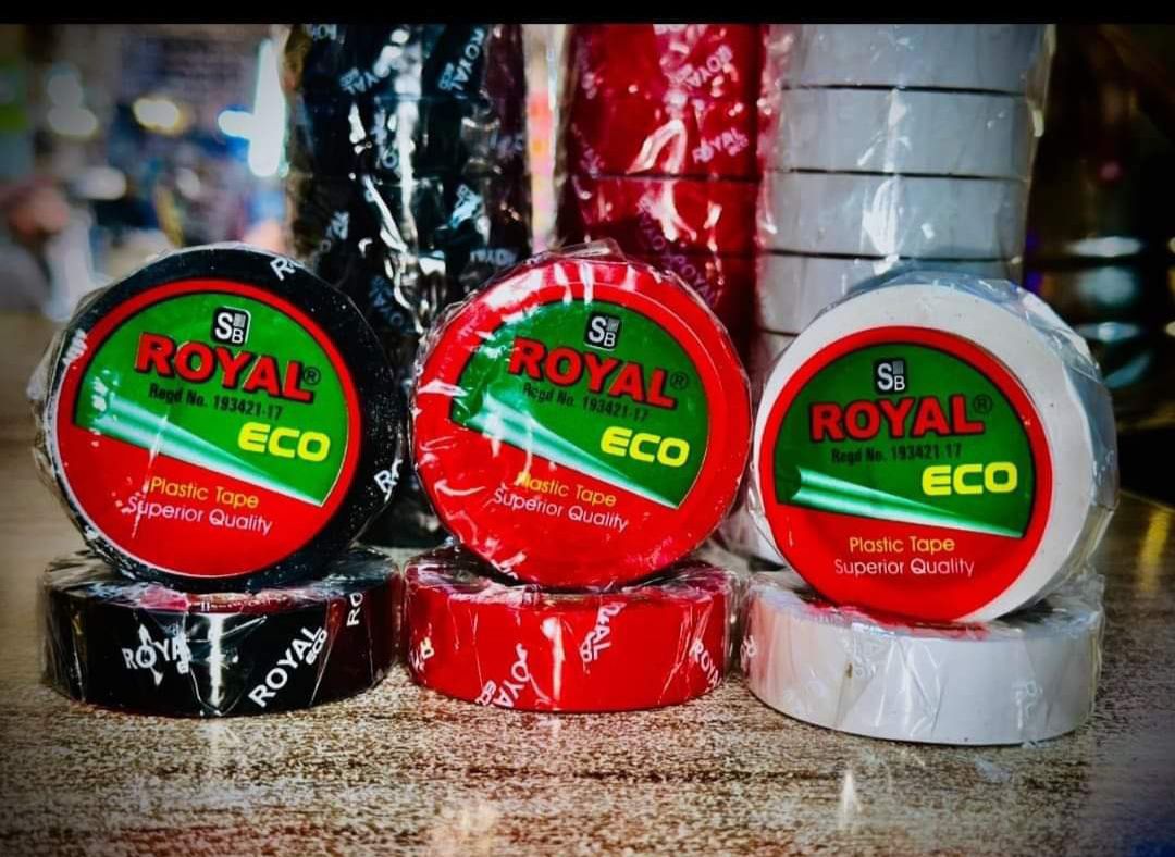 Royal Eco Pvc Tape 10 pcs Roll | Daraz.pk