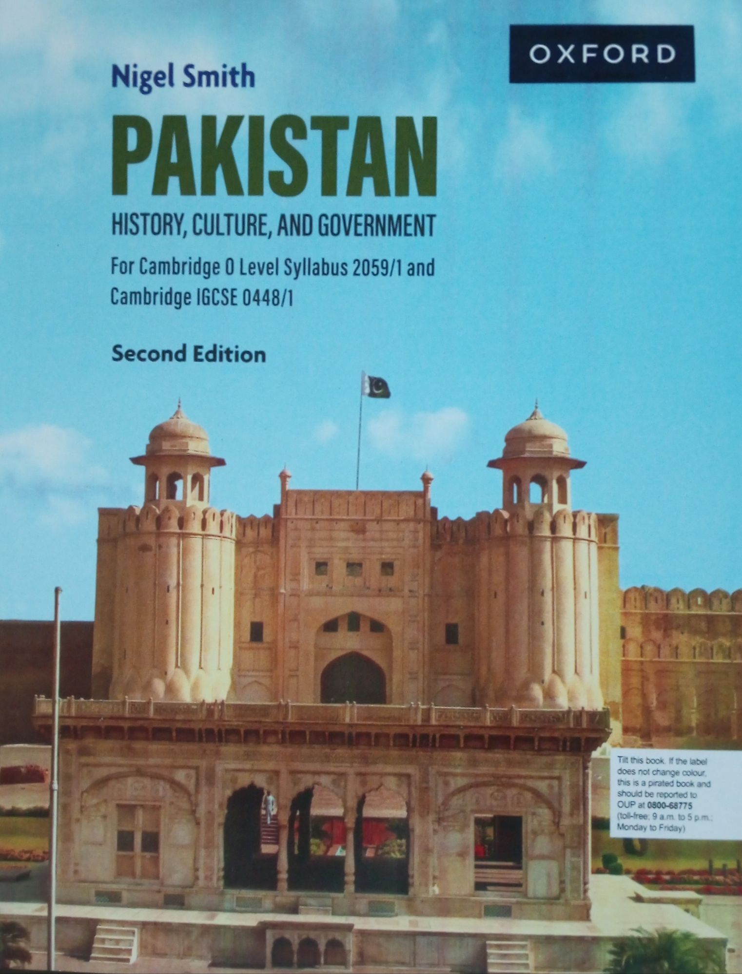 Oxford Nigel Smith Pakistan History Culture and government O Level ...
