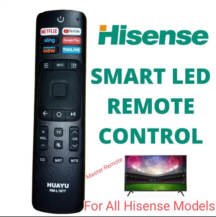 HISENSE For All Models Remote /For All Hisense android LED Remote ...