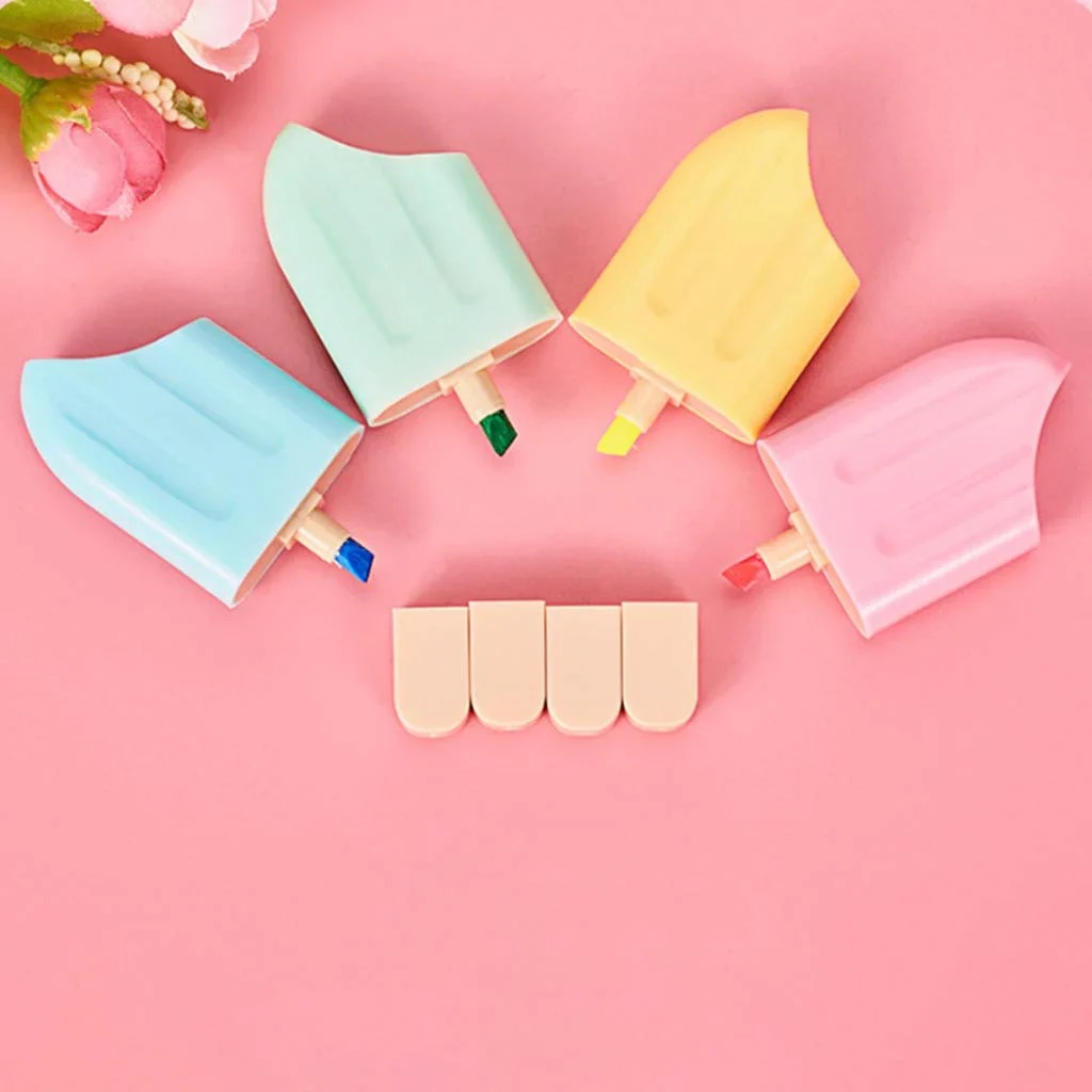 ice cream pop highlighter set of 4 | Daraz.pk