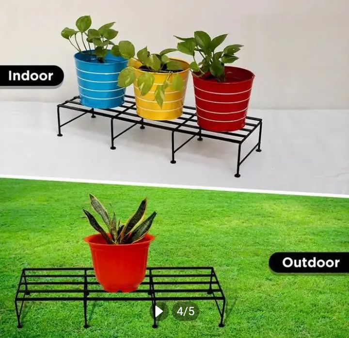 matel stand for plants outdoor and indoor rectangular shap | Daraz.pk