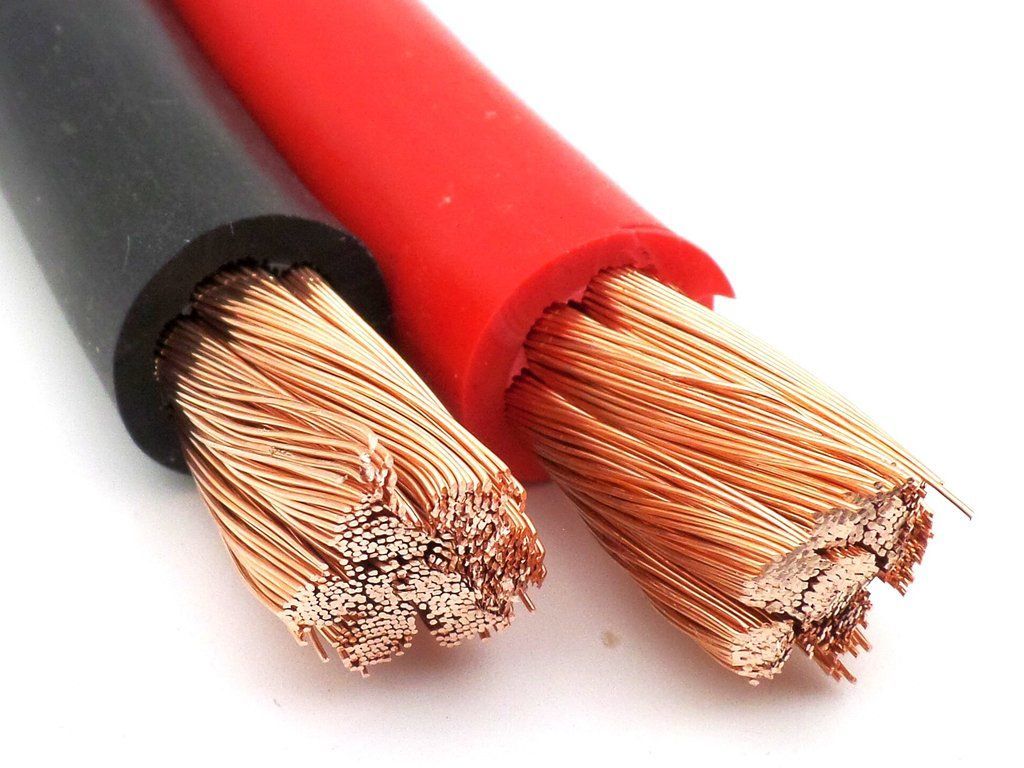 25mm wire cable l battery wire l full guage l golden copper | Daraz.pk