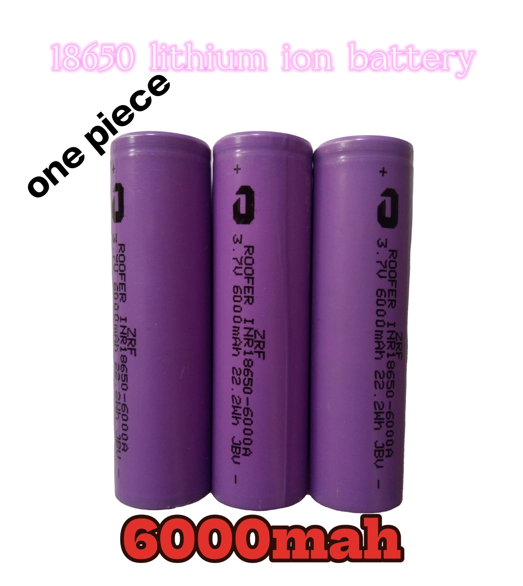 18650 lithium ion batteries 3.7v rechargeable 6000mab , lithium ion ...