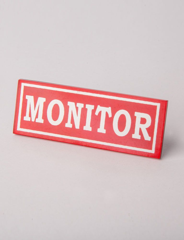 Monitor Badge for school and college students | Daraz.pk