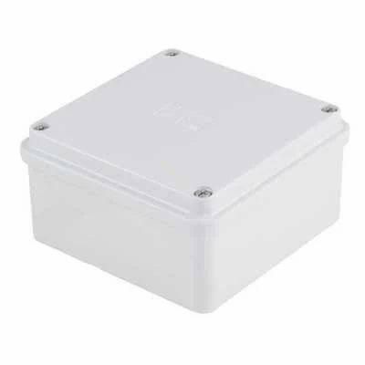 Plastic Box 4x4 Inches Adaptable Junction Box ( Plastic Enclosure Box ...