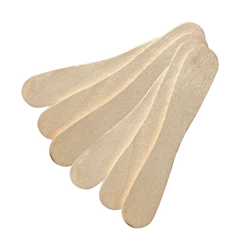 200PCS Mini Wooden Ice Cream Spoons Sticks Disposable Wooden Tasting ...