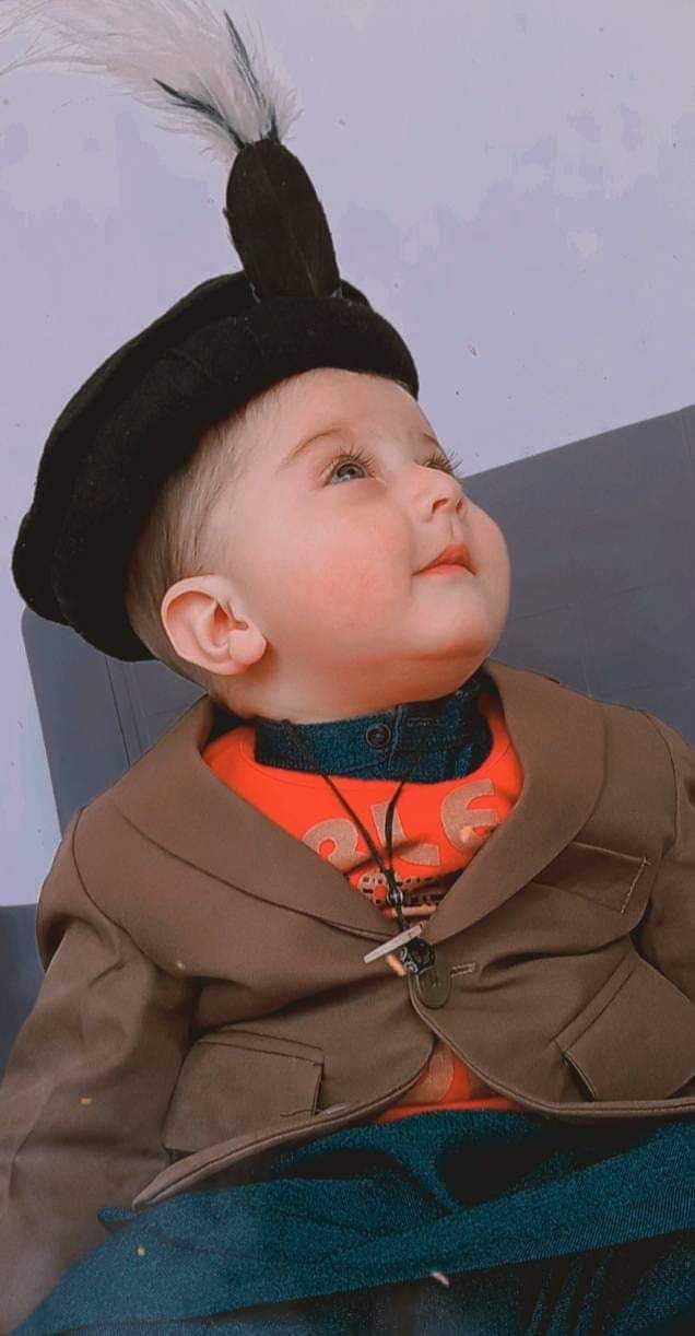 Chitrali cap for babies with feather Pakol | Daraz.pk