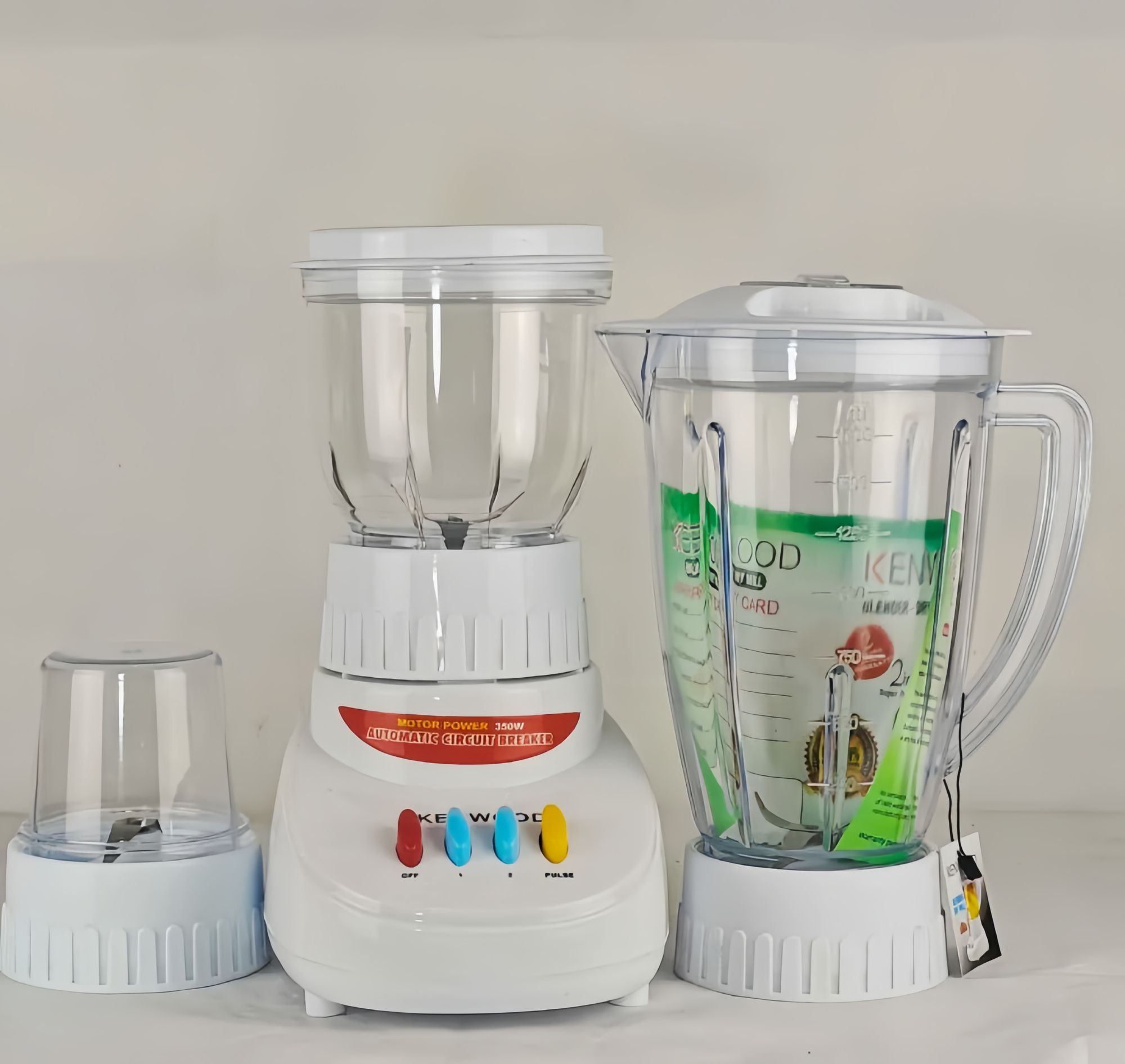 KENWOOD juicer machine 3in1 with 350w heavy duty moter (chopper+blender ...
