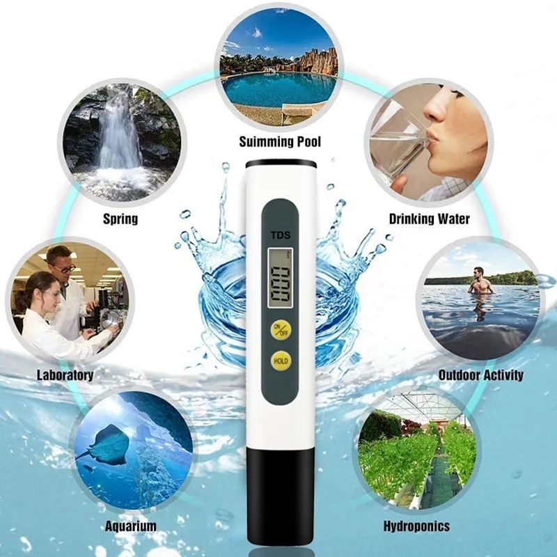 ADVANCED™ TDS Total Dissolved Solids Meter, Water Quality Tester, PPM ...