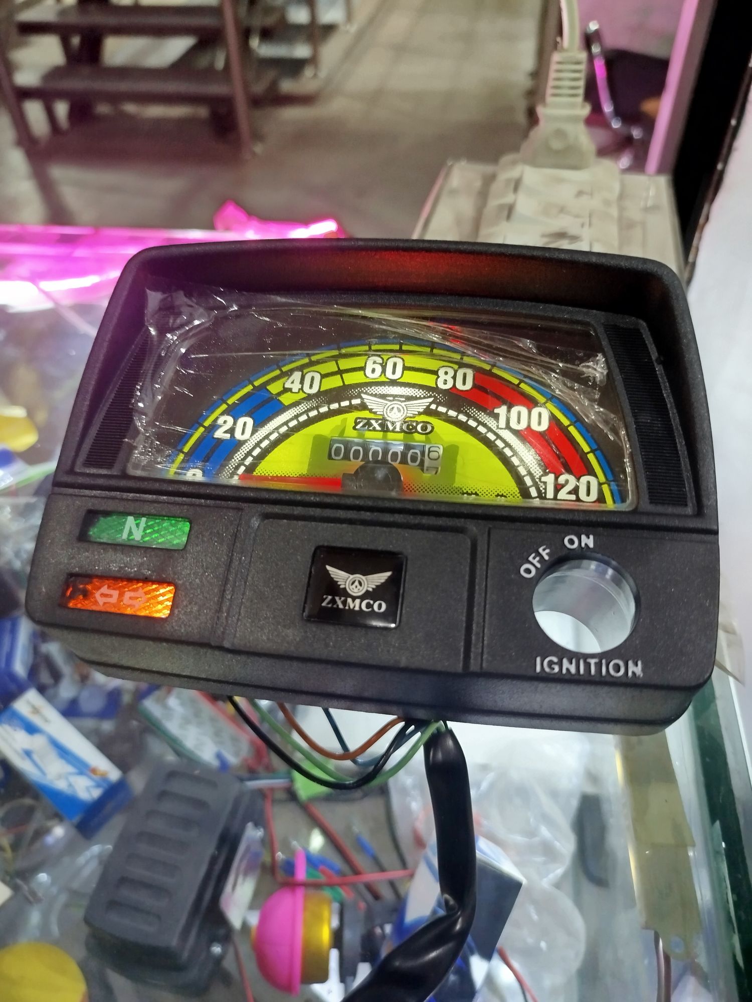 Led lightning speedo meter zmco bike use cd70 and all china cd70 ...