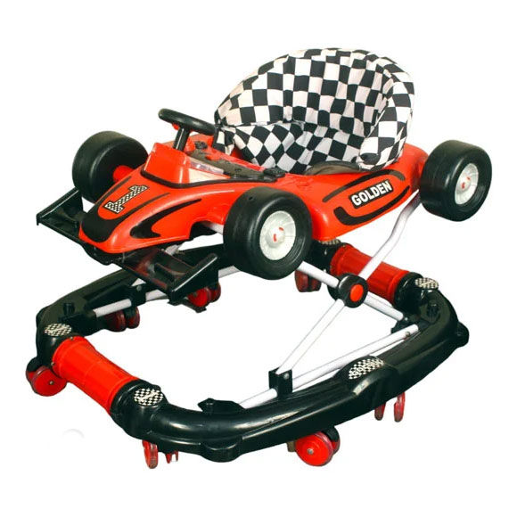 2 in 1 formula 1 car rocker + baby wolker with lights in music in ...