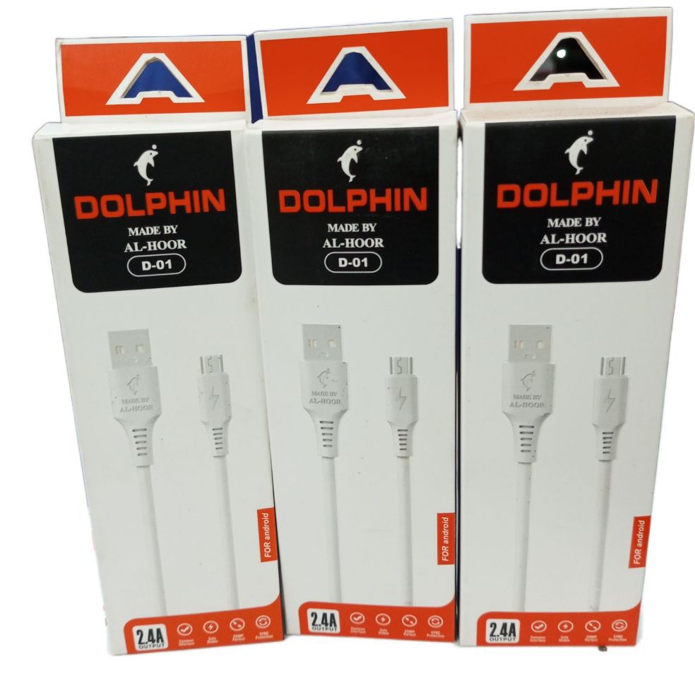 Dolphin Charging Cable USB, Type C, Lightning | Daraz.pk