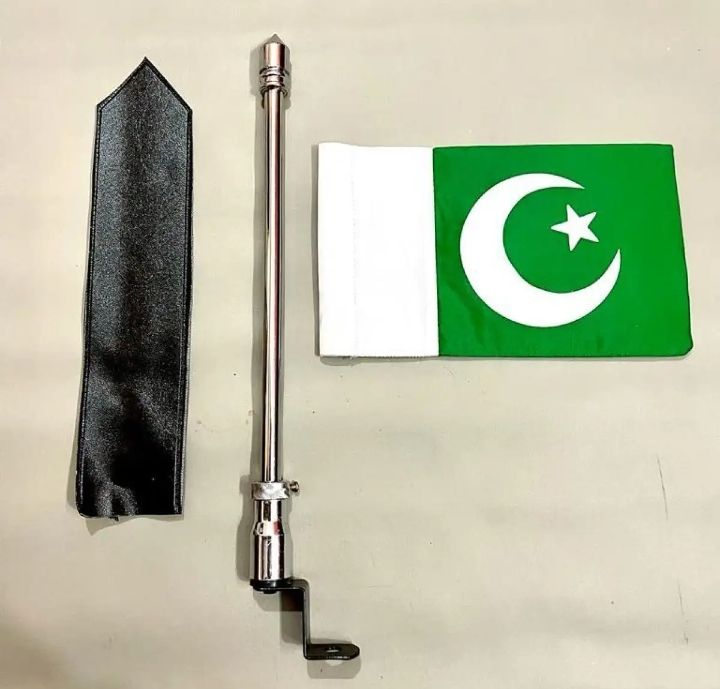 14 August or Independence Day Universal Car Flag Rod Multipurpose ...