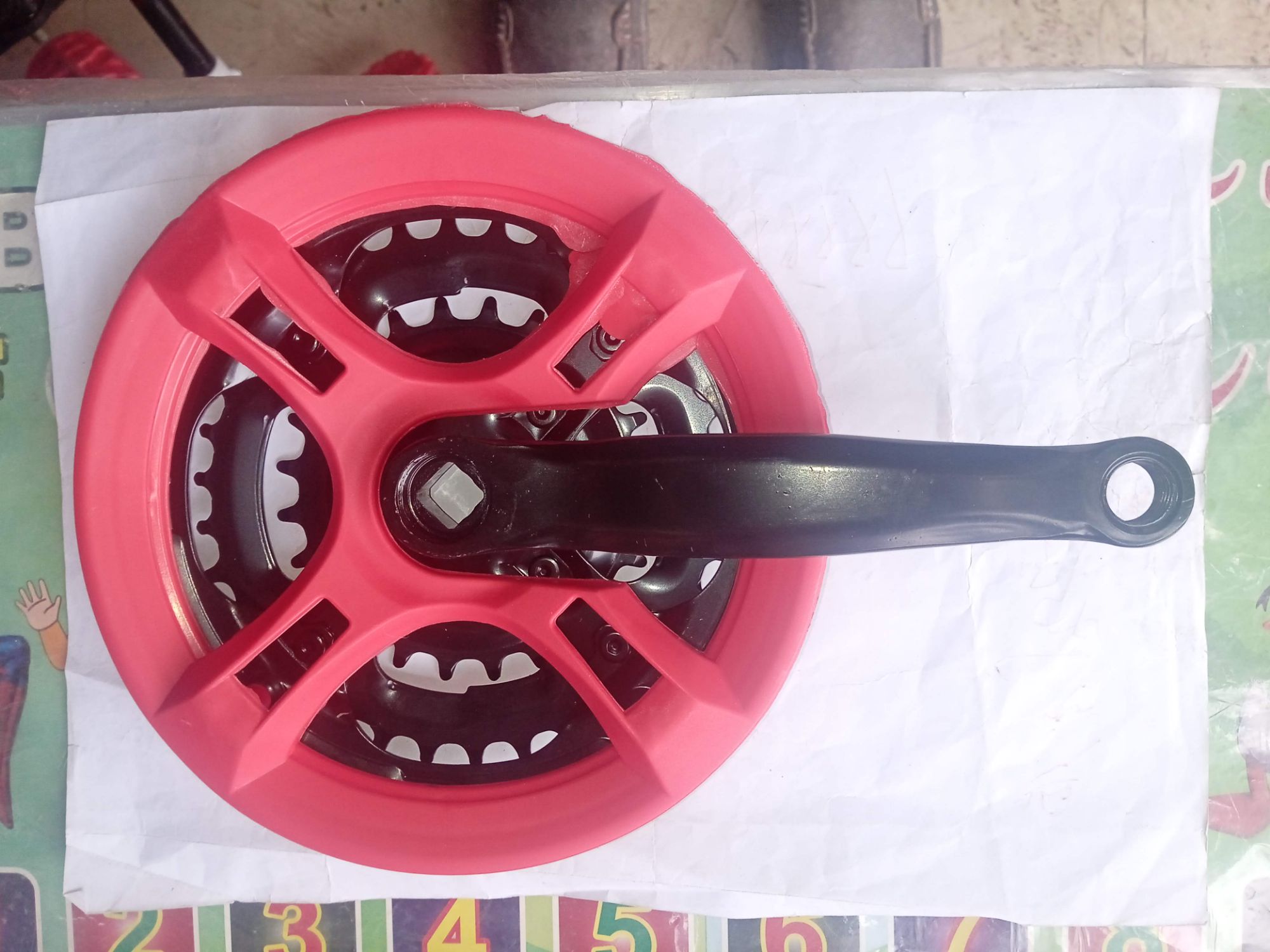 Bicycle Crank Set bicycle Gear Set Crank Set with chains cover for ...