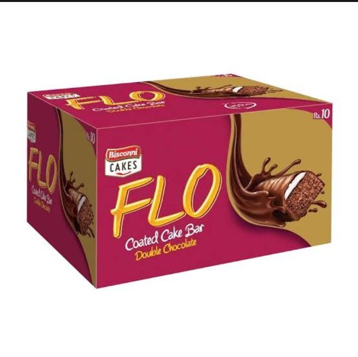 Bisconi flo chocolate coated cake bar 24 's in box | Daraz.pk