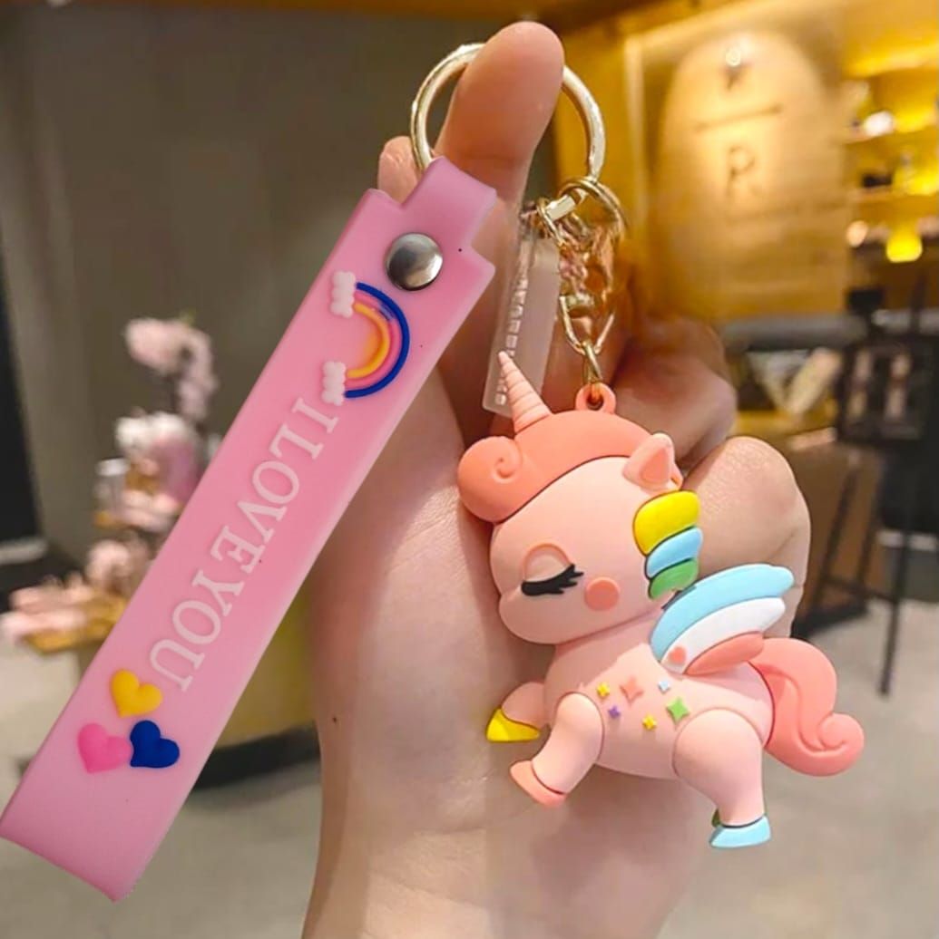 Cute Unicorn Style Keychain | Daraz.pk