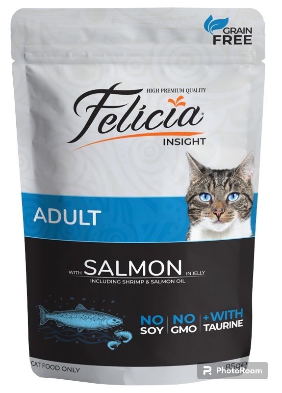 Felicia wet food Salmon pouch | Daraz.pk