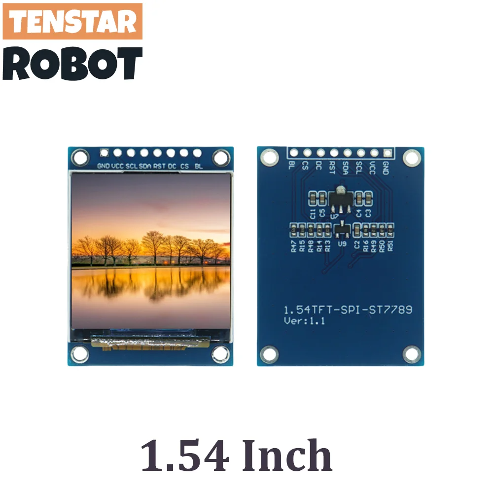 Display Module 1.54 1.69 1.9 Inch All Color Full View HD IPS TFT Screen ...