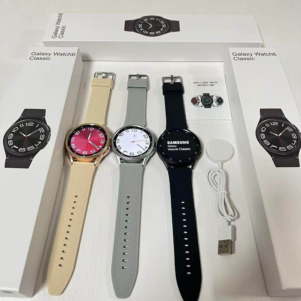 Smart Watch 6 Classic Smart Watch | Round Dial Smart Watch | Full Bezel ...