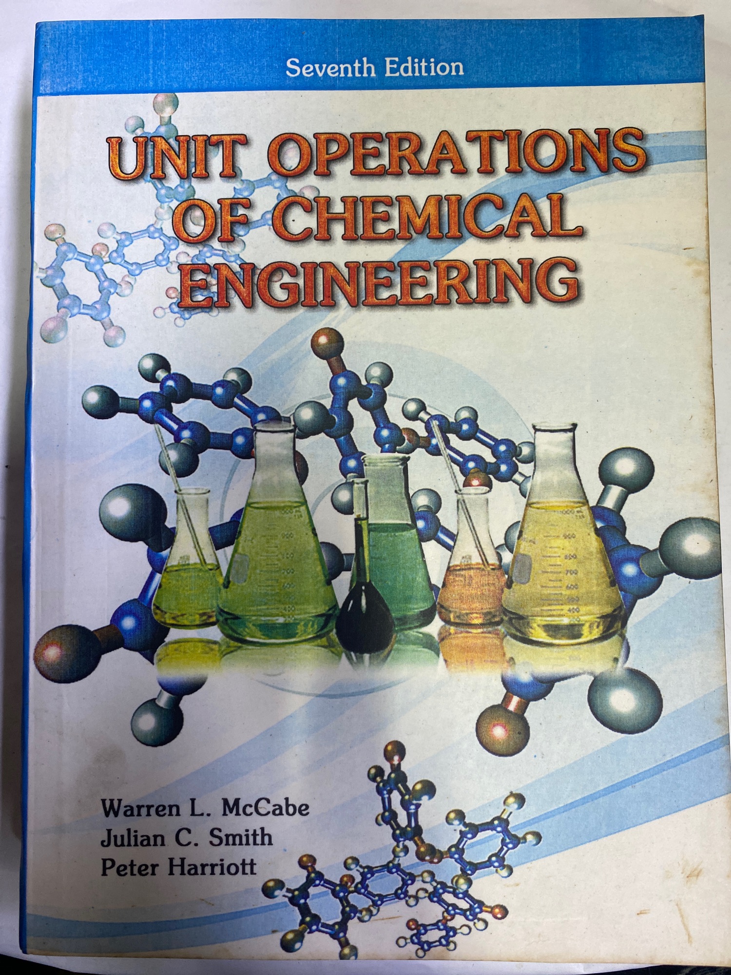 UNIT OPERATIONS OF CHEMICAL ENGINEERING 7th EDITION BY WARREN L MCCABE ...