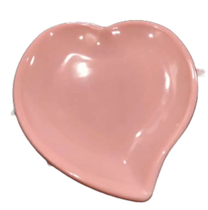 Melamine Heart plate double glazed in premium quality design | Daraz.pk