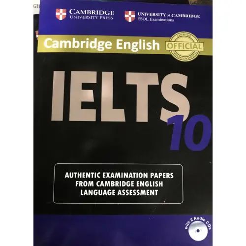 Cambridge IELTS No 10 with answers Key And QR Code DvD A good paper ...