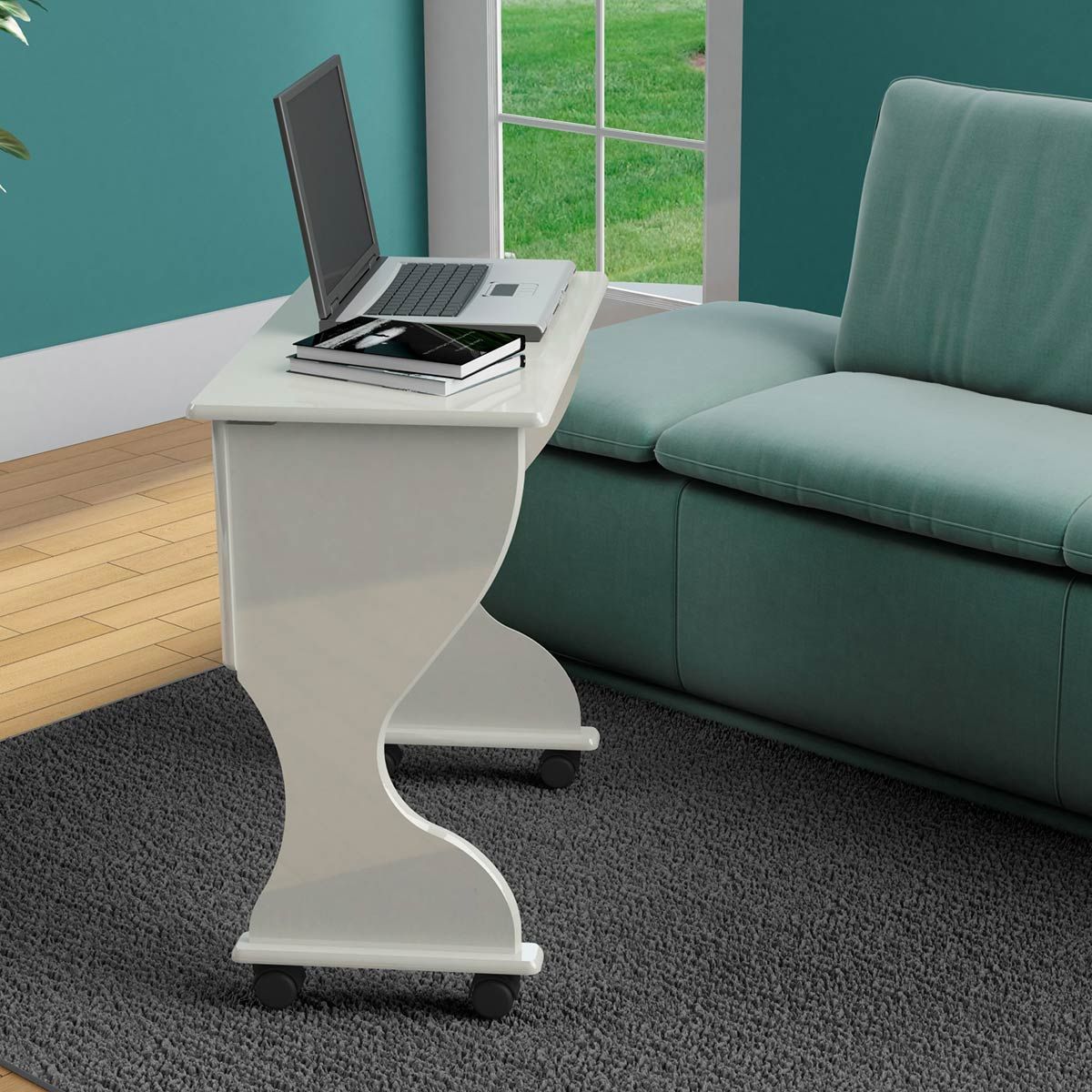 Computer table, Leptop Desk, Study table, movable workstation | Daraz.pk