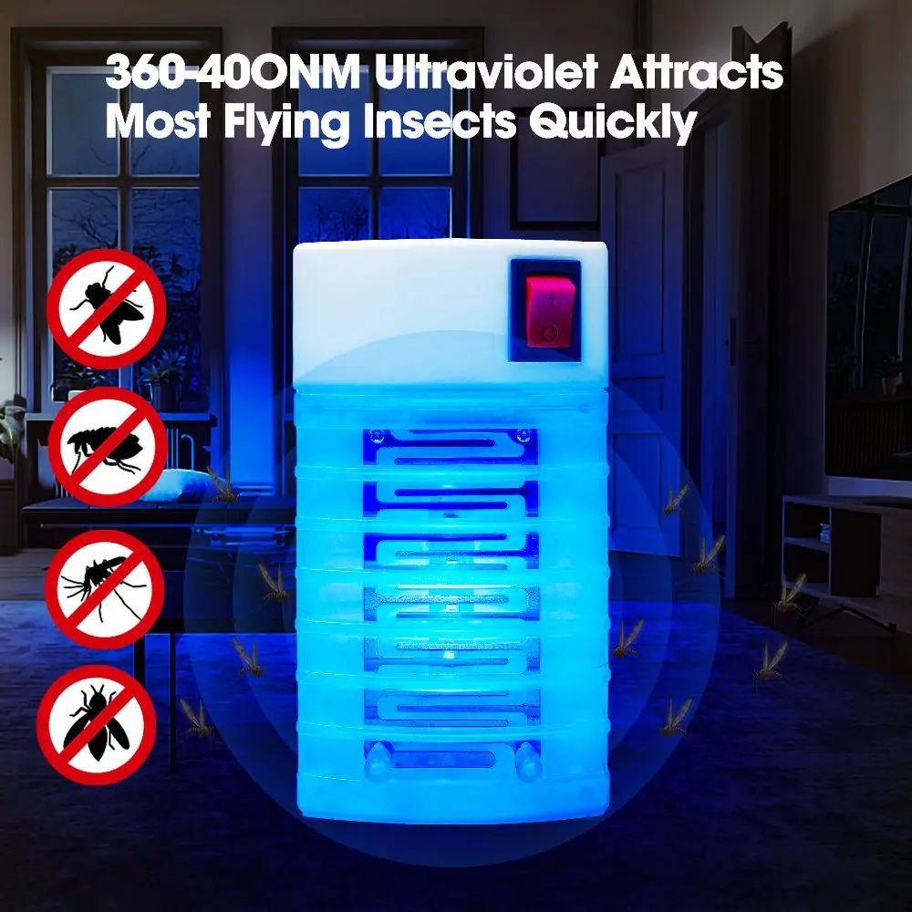 Chef Mini Electric Mosquito – Dengue – Bees – Flies Killer – Led Lamp ...