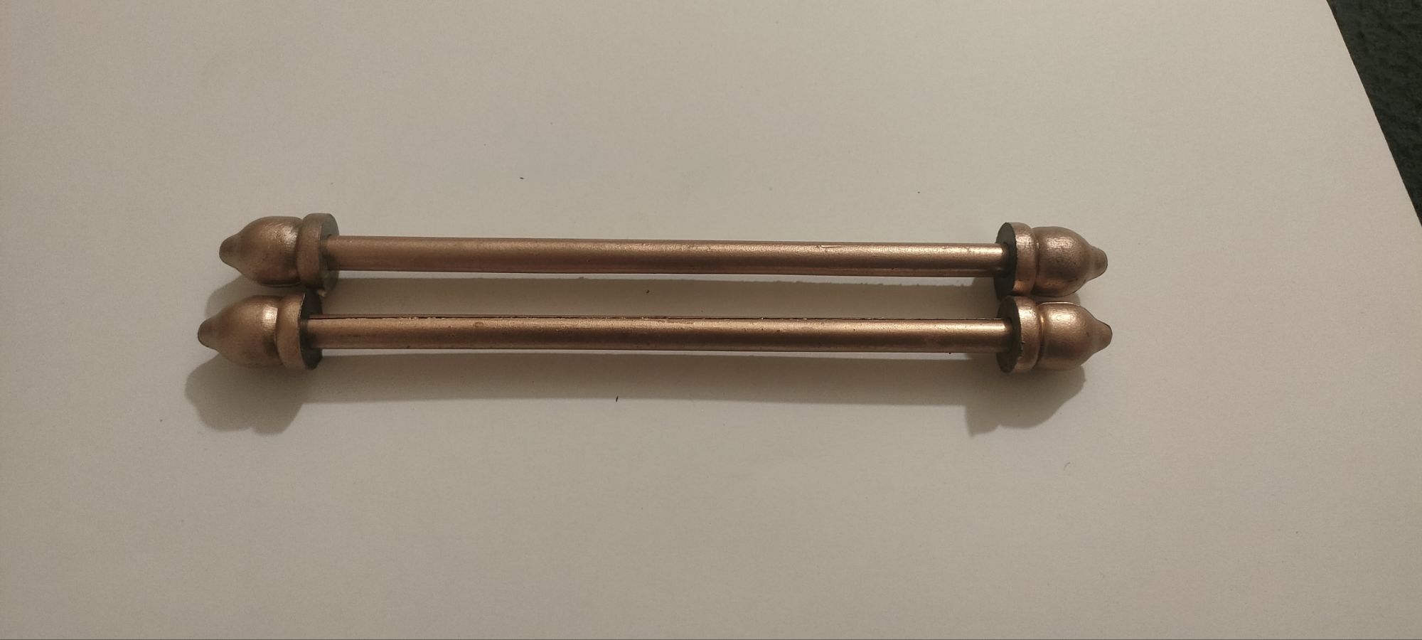 Pack of 100 Scroll Card Sticks with ends Custom Made Gold Color Scroll Knobs Suitable For Scroll ...