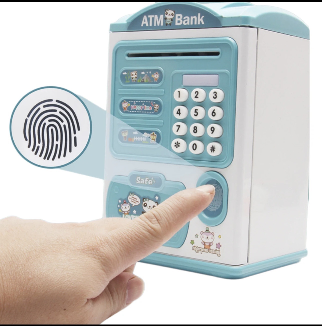 Kids Toys Children Saving Money Box Kids Electronic ATM Bank Coin Bank ...