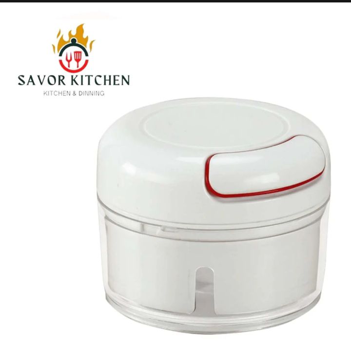 Manual mini Food chopper . hand pull food processor | Daraz.pk