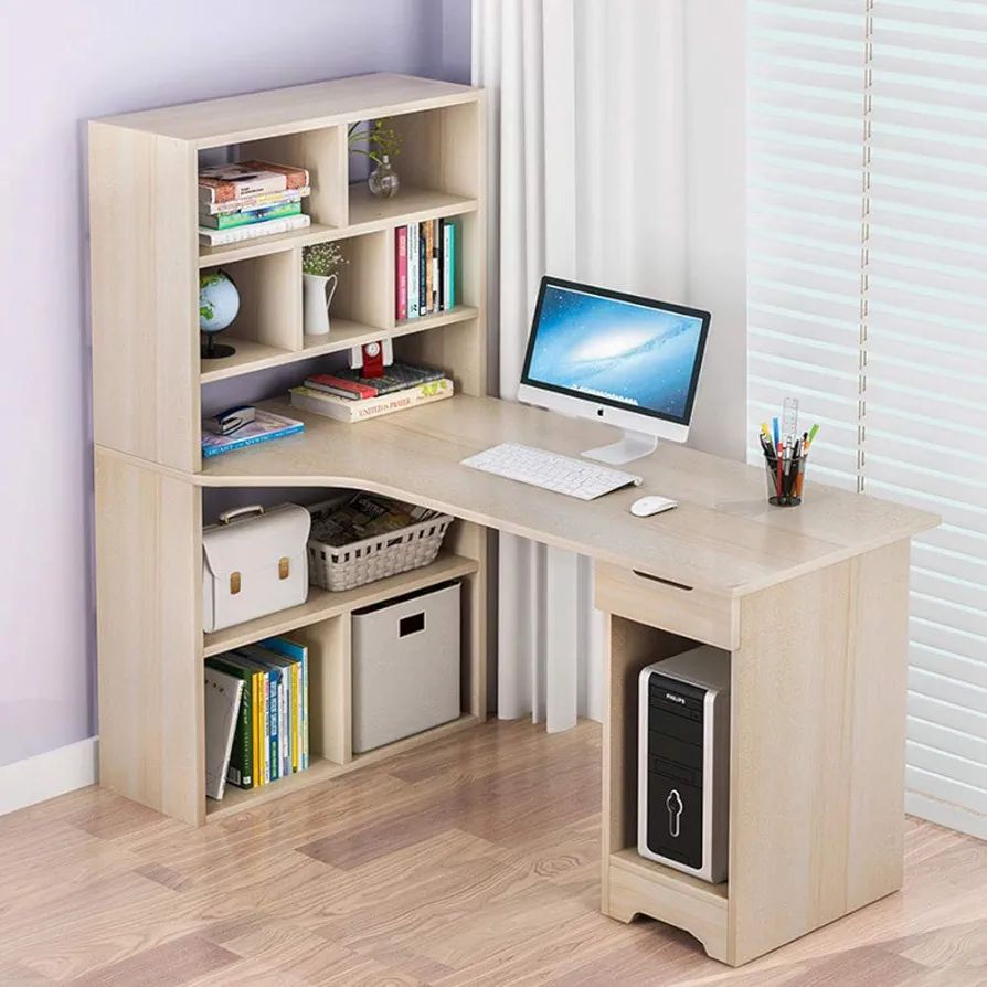 Large Combinations Workstations Computer Desk with Storage 6 Storge ...