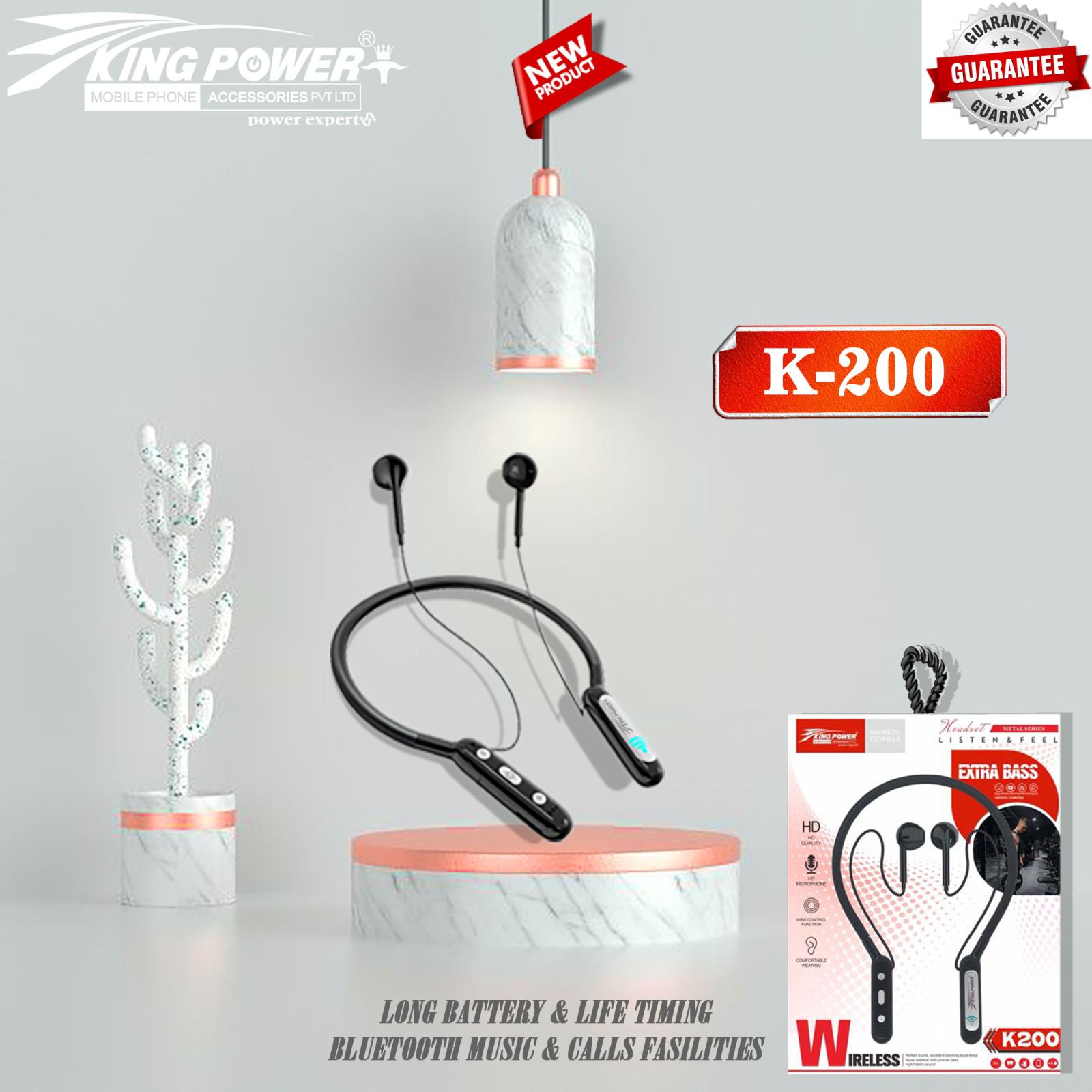 k200 Headset Metal Wireless | Daraz.pk