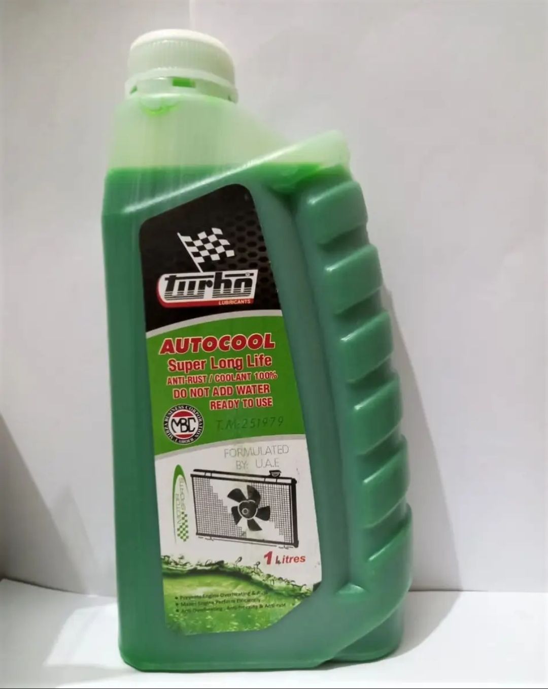 Turbo Anit-Rust Radiator Coolant Pack of 1liter | Daraz.pk
