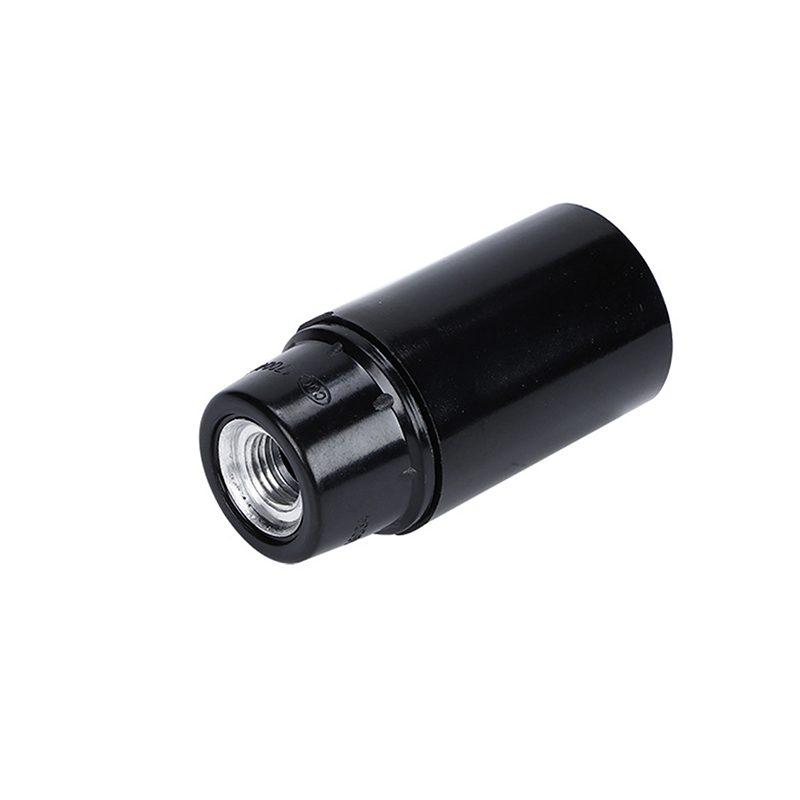 Black E27 Self-locking Bakelite Lamp Holder E14 Cap Screw LED Light ...