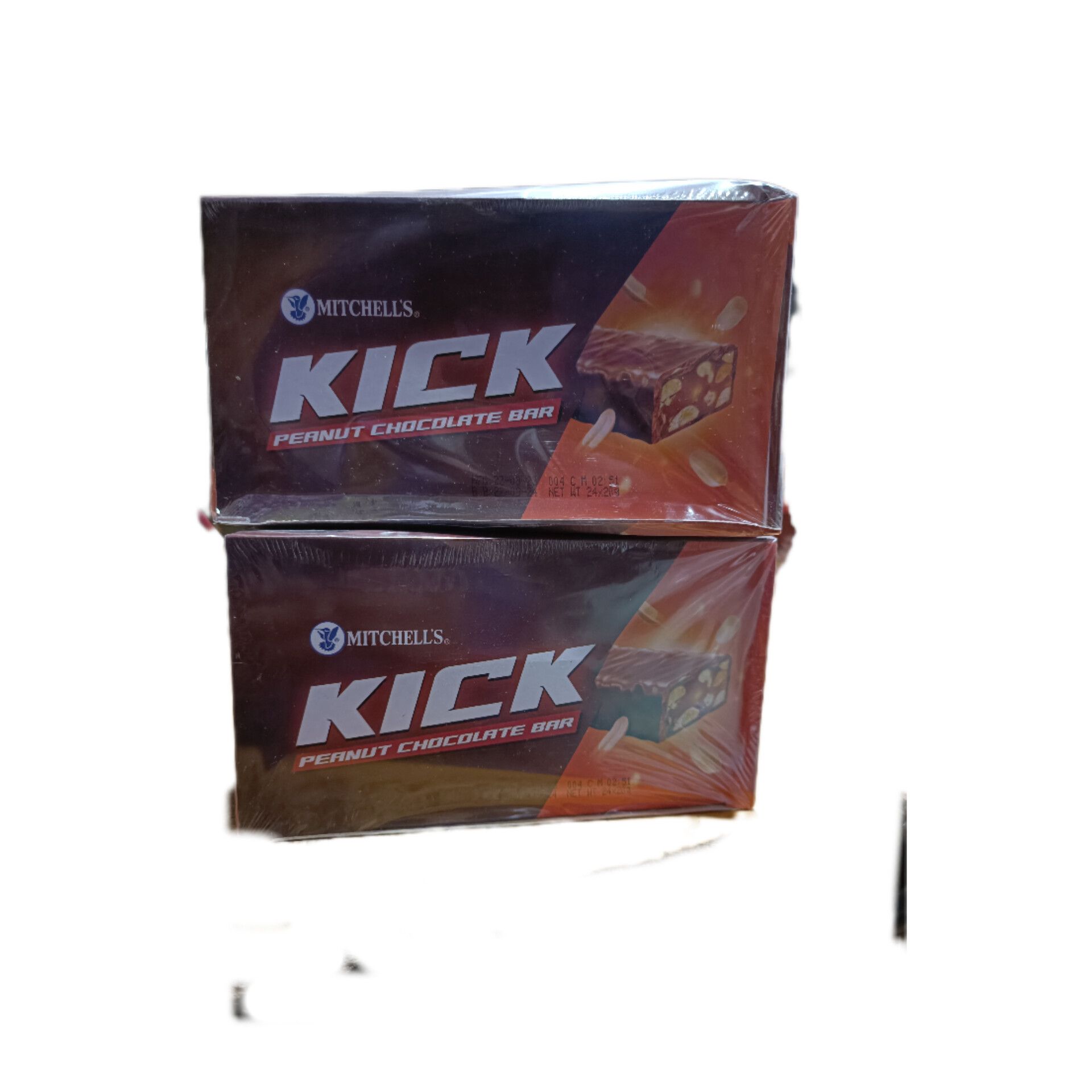 kick chocolate peanut chocolate bar 24pcs box | Daraz.pk