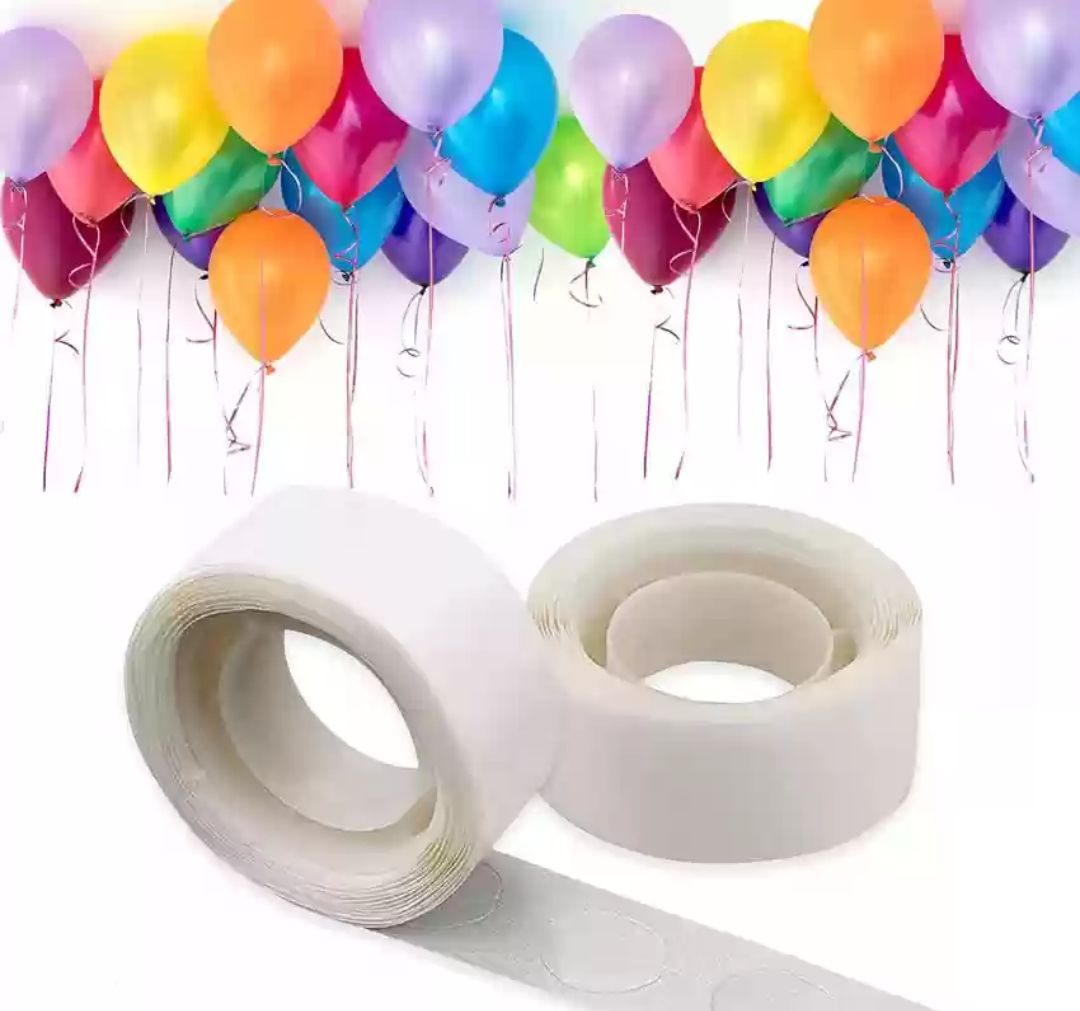 Tape for balloon Adhesive of Point Dots Balloon Glue Removable Adhesive ...