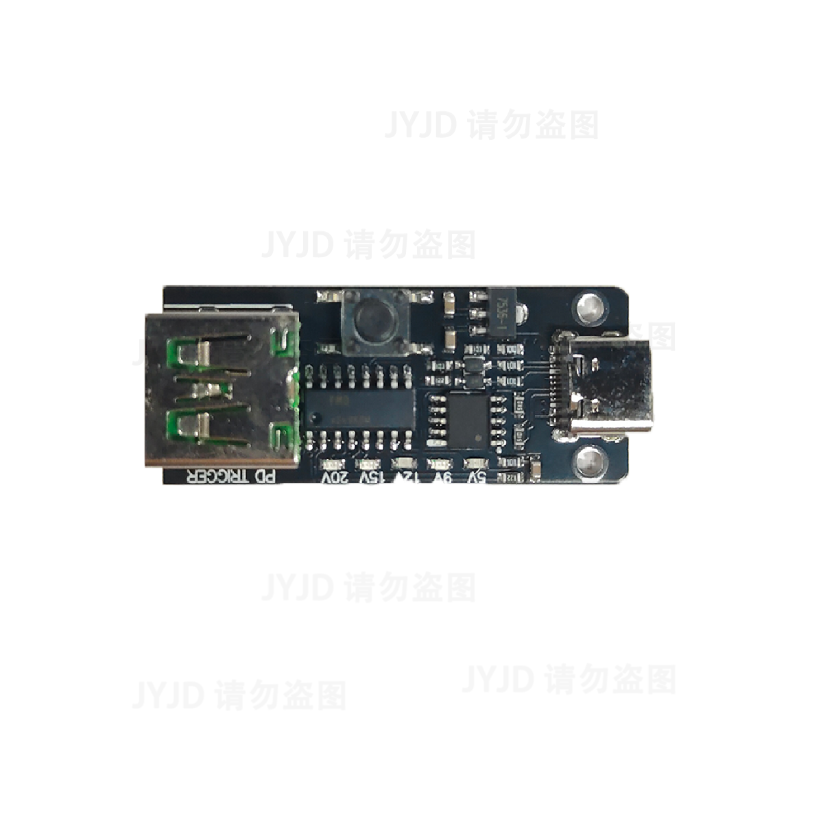 100W 5A USB-C Fast Charge Trigger Board Module PD/QC Decoy Board USB Type-c PD 2.0 3.0 Power ...