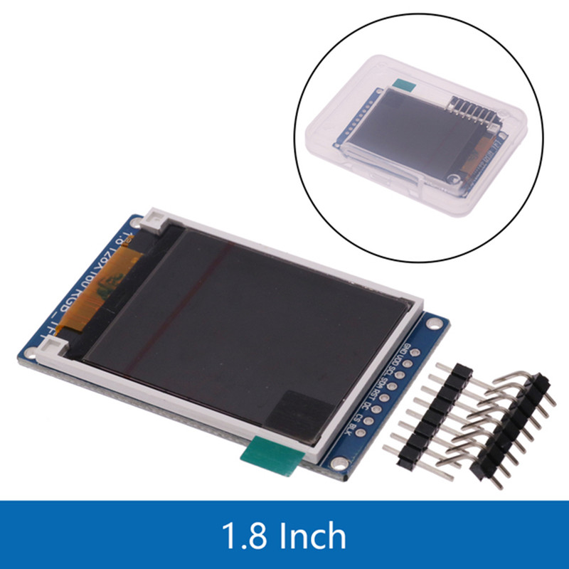 1.8-inch TFT Module LCD Display Module with PCB Base Plate SPI Serial ...