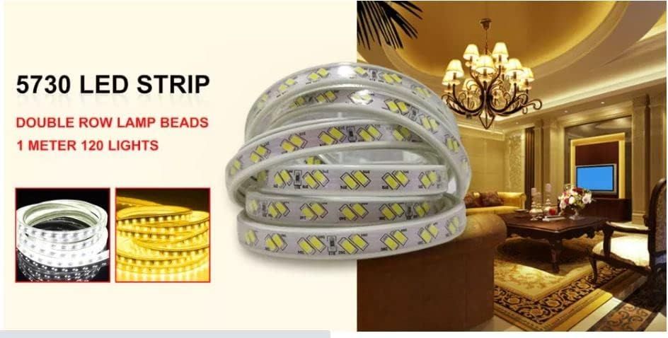 Double LED rope light celling light for indoor and outdoor decorations ...