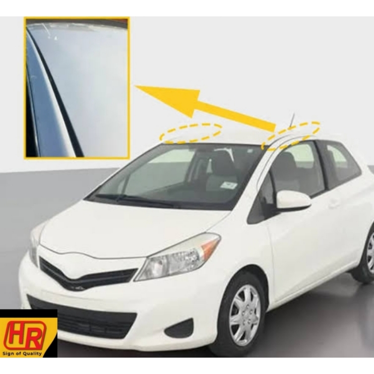 VITZ 2019-2023 ROOF MOULDING |ROOF RUBBER | CHATH KI RUBBER | 2PCS SET ...