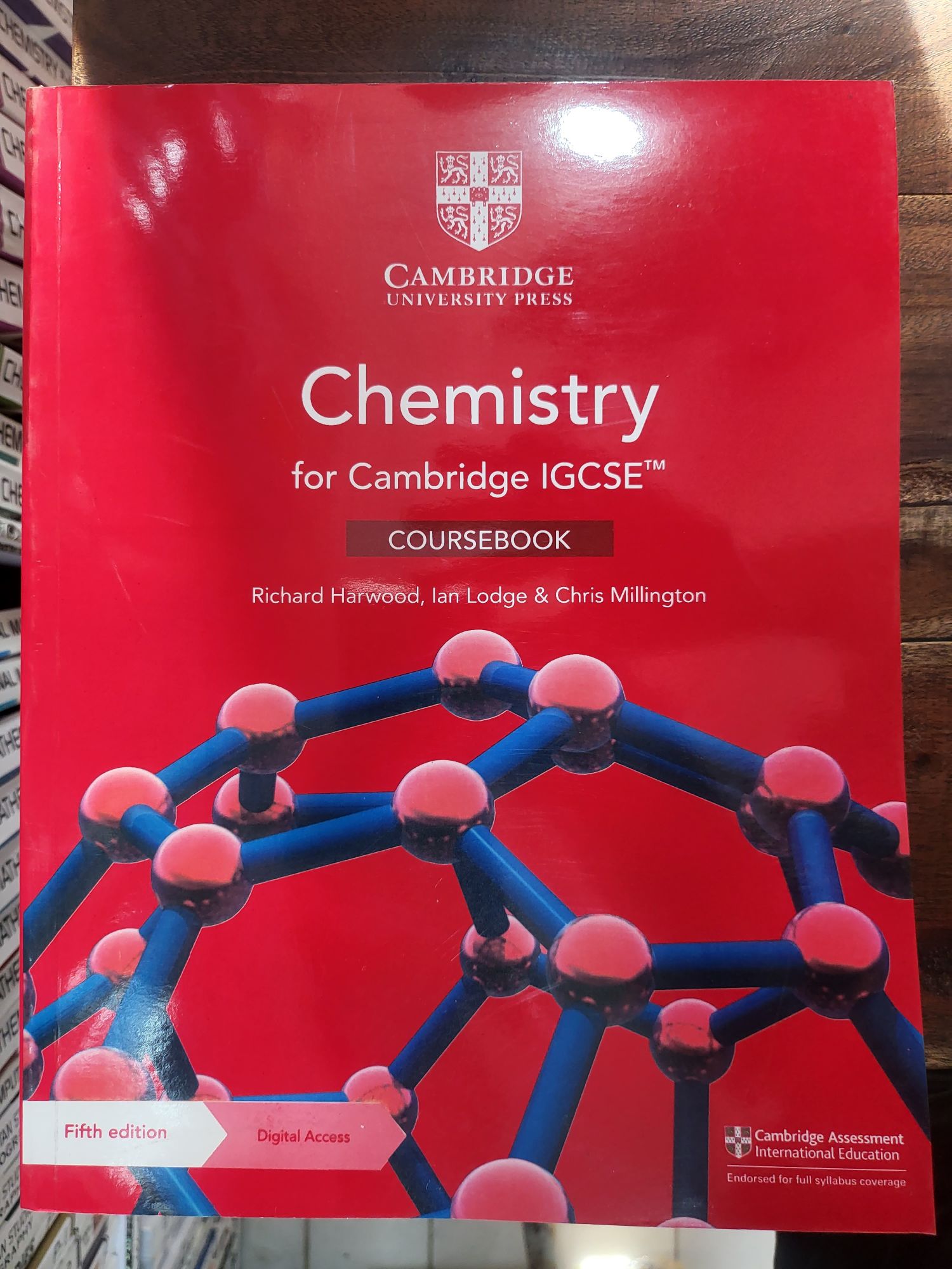 Cambridge Olevel IGCSE Chemistry Course Book | Daraz.pk