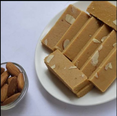 Brown Barfi with almonds 1kg | Daraz.pk