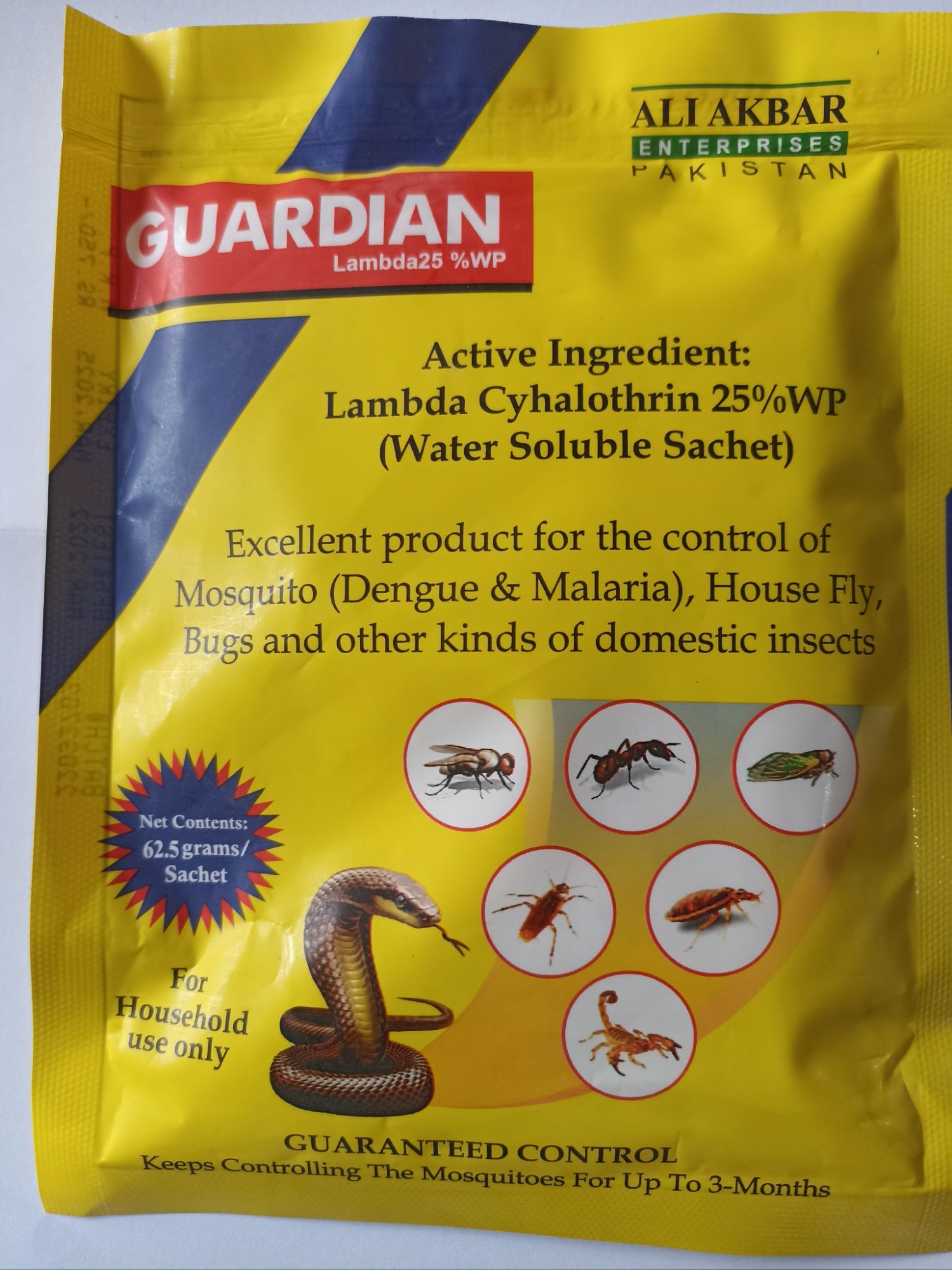 Guardian 25% control mosquito housefly bugs and other kinds of domestic ...